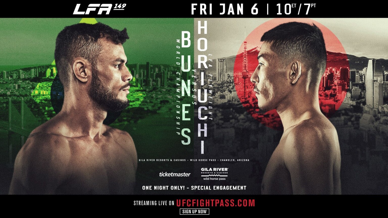 LFA kicks off 2023 with a Flyweight World Title Fight in the Valley of ...