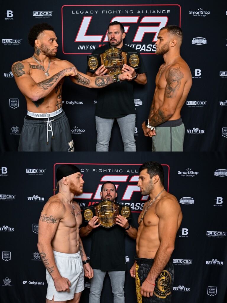 LFA 160: Weigh-In Results – LFA
