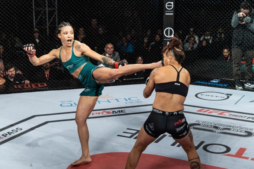 Rose Conceição is crowned LFA interim women’s strawweight champion at ...