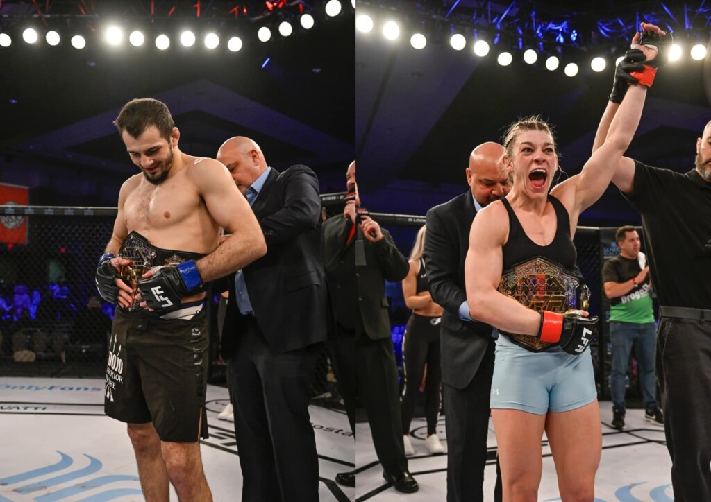 Shamidkhan Magomedov and Shannon Clark become LFA champions at LFA 177 ...