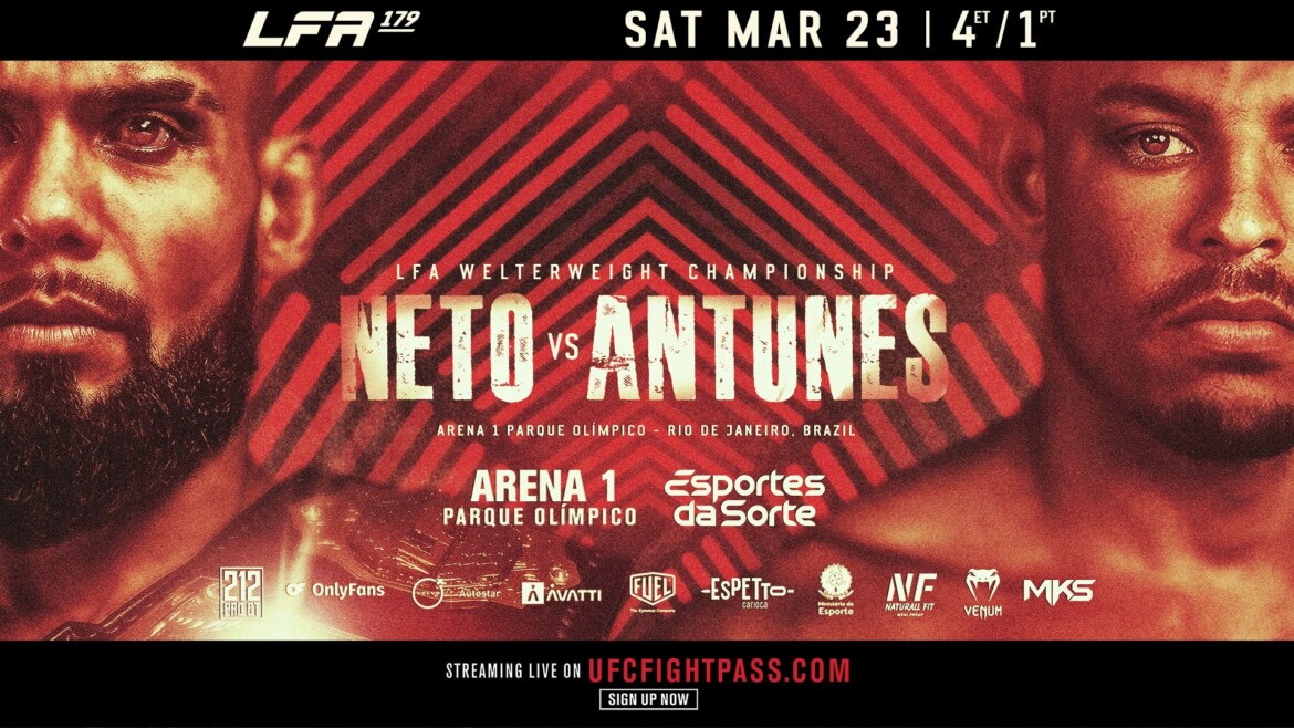 LFA brings the Welterweight Championship to Rio de Janeiro, Brazil at ...