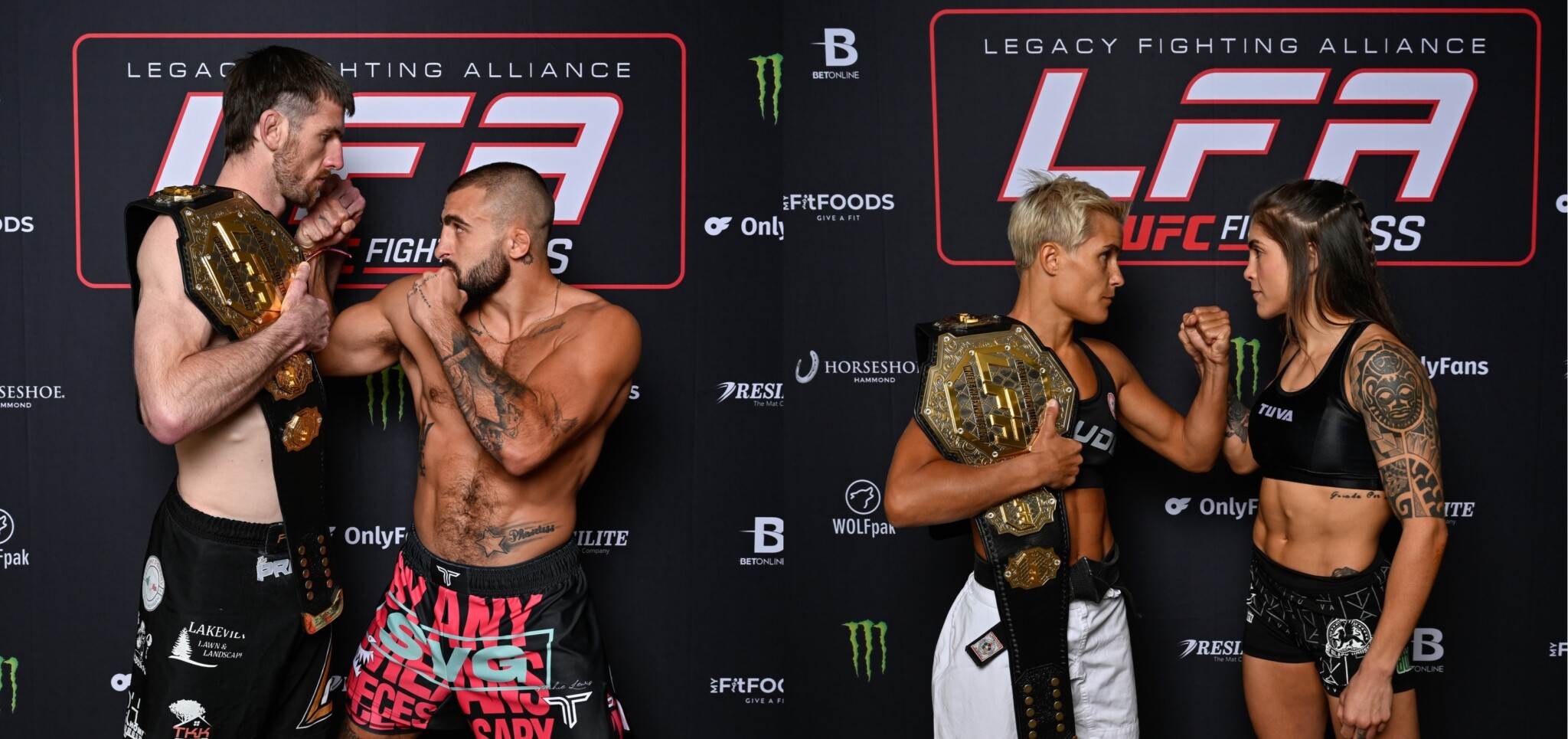 LFA 185: Weigh-In Results – LFA