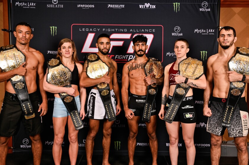 LFA 200: Weigh-In Results – LFA