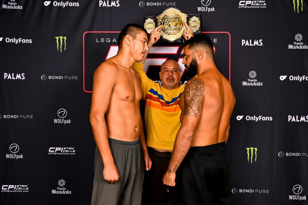 LFA 203: Weigh-In Results – LFA