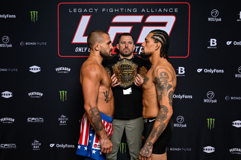LFA 207: Weigh-In Results – LFA