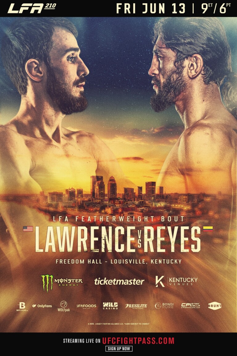 LFA 210: Lawrence vs. Reyes (Louisville, Kentucky) – LFA