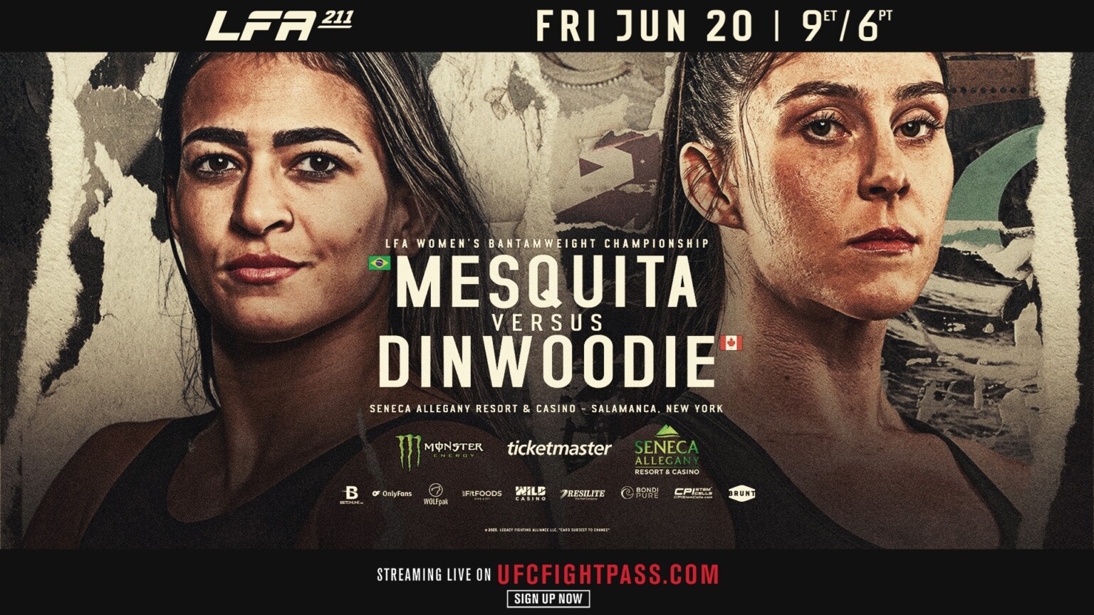 WOMEN’S BANTAMWEIGHT CHAMPIONSHIP TOPS STACKED FIGHT CARD IN NEW YORK ...
